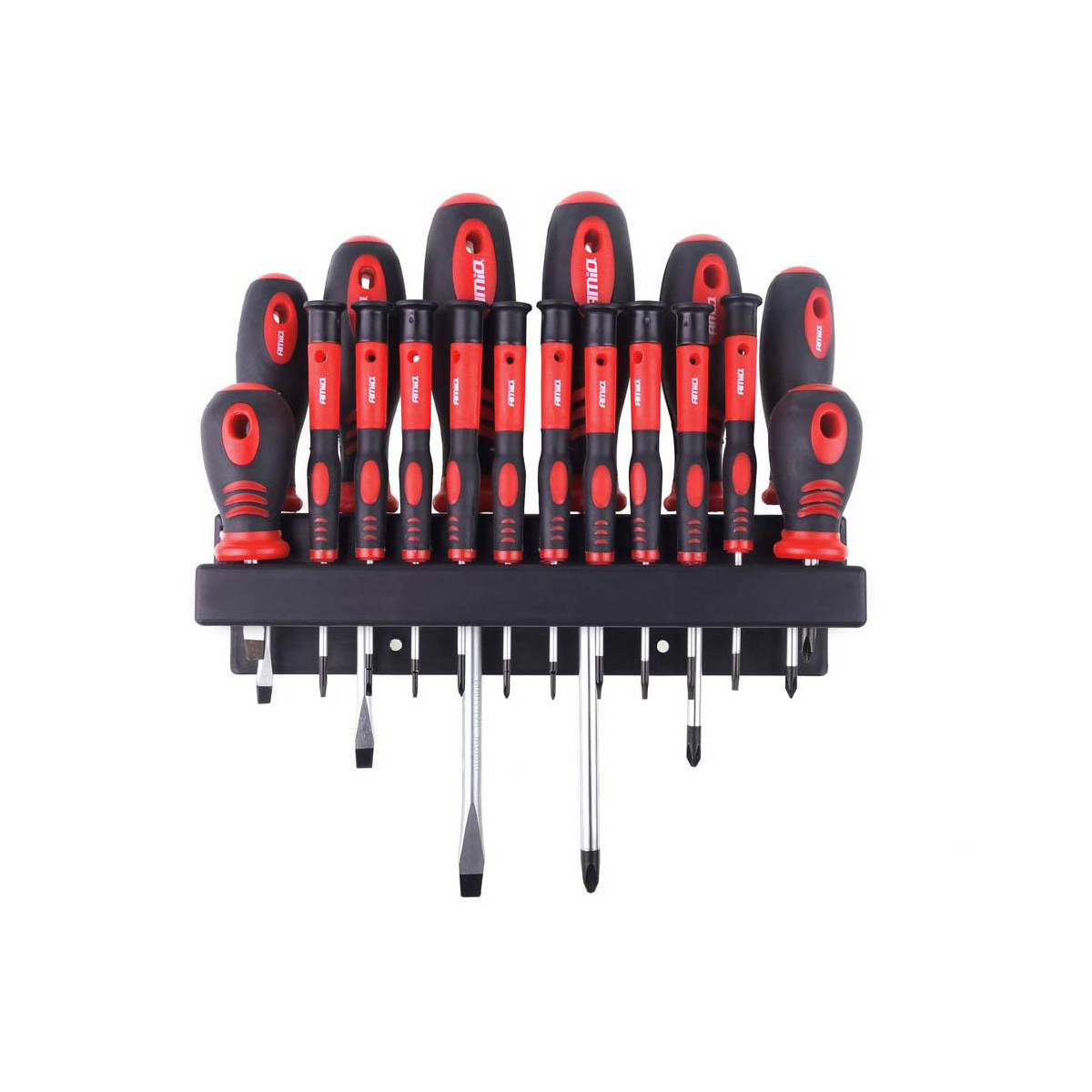 Kruvikeerajate komplekt, 18 osa, Cr-V, seinahoidik - Mototron OÜ ...